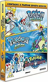 Pokemon - Triple Movie Collection (DVD, 2016) for sale online | eBay