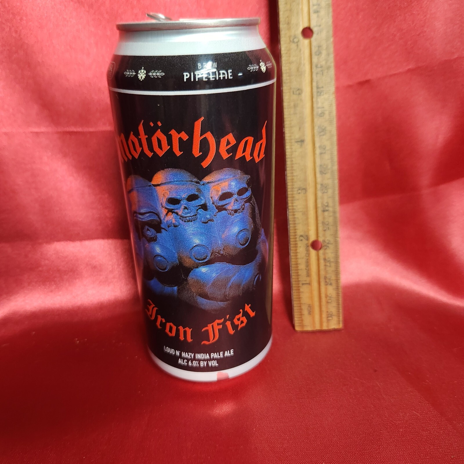 Motorhead Iron Fist - Ale Beer Empty Can | eBay