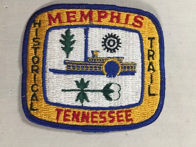Memphis Tennessee Historic Trail fully embroiedered BSA Trail Patch | eBay