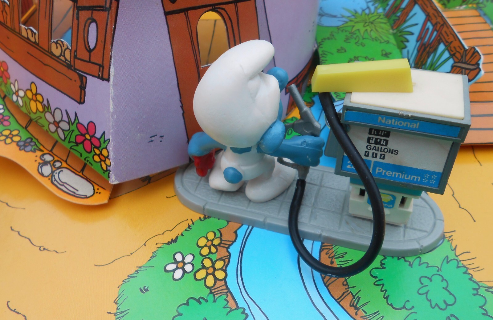 40080 Schtroumpf station service smurf schlumpf puffo var. essence ...