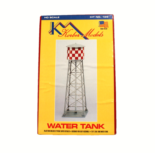 Korber Models HO Scale Water Tank, Kit No 125, New Old Stock ...