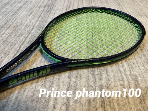 Prince Phantom 100Textreme Tennis Racket Blue/Green Used | eBay