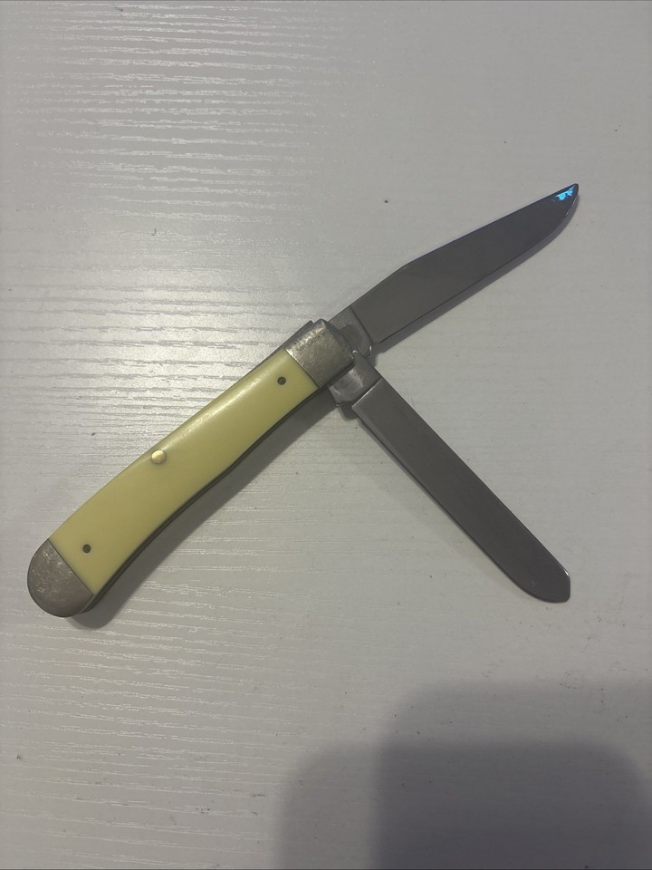 Case XX Yellow Handle Knife Lot Of 5 Knives | eBay