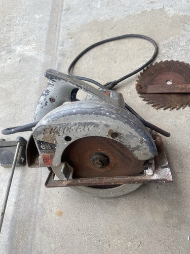 Vintage Skilsaw Power Tool - Skil Model 534 6 1/2" Saw 4Amps | eBay