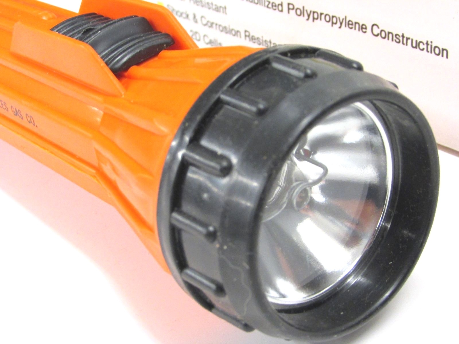 NOS! FULTON SAFETY APPROVED FLASHLIGHT, "PEOPLES GAS CO.", #912IMP | eBay