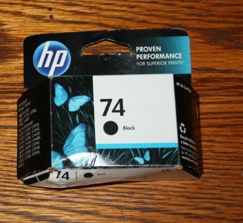 74 HP BLACK ink - PhotoSmart D5360 D5345 C5580 C5550 C5540 C5280 C5250 ...