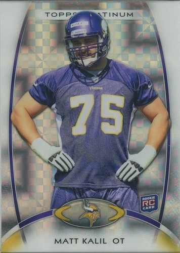2012 Topps Platinum - Rookie X-Fractor #148 Matt Kalil (RC) for sale ...