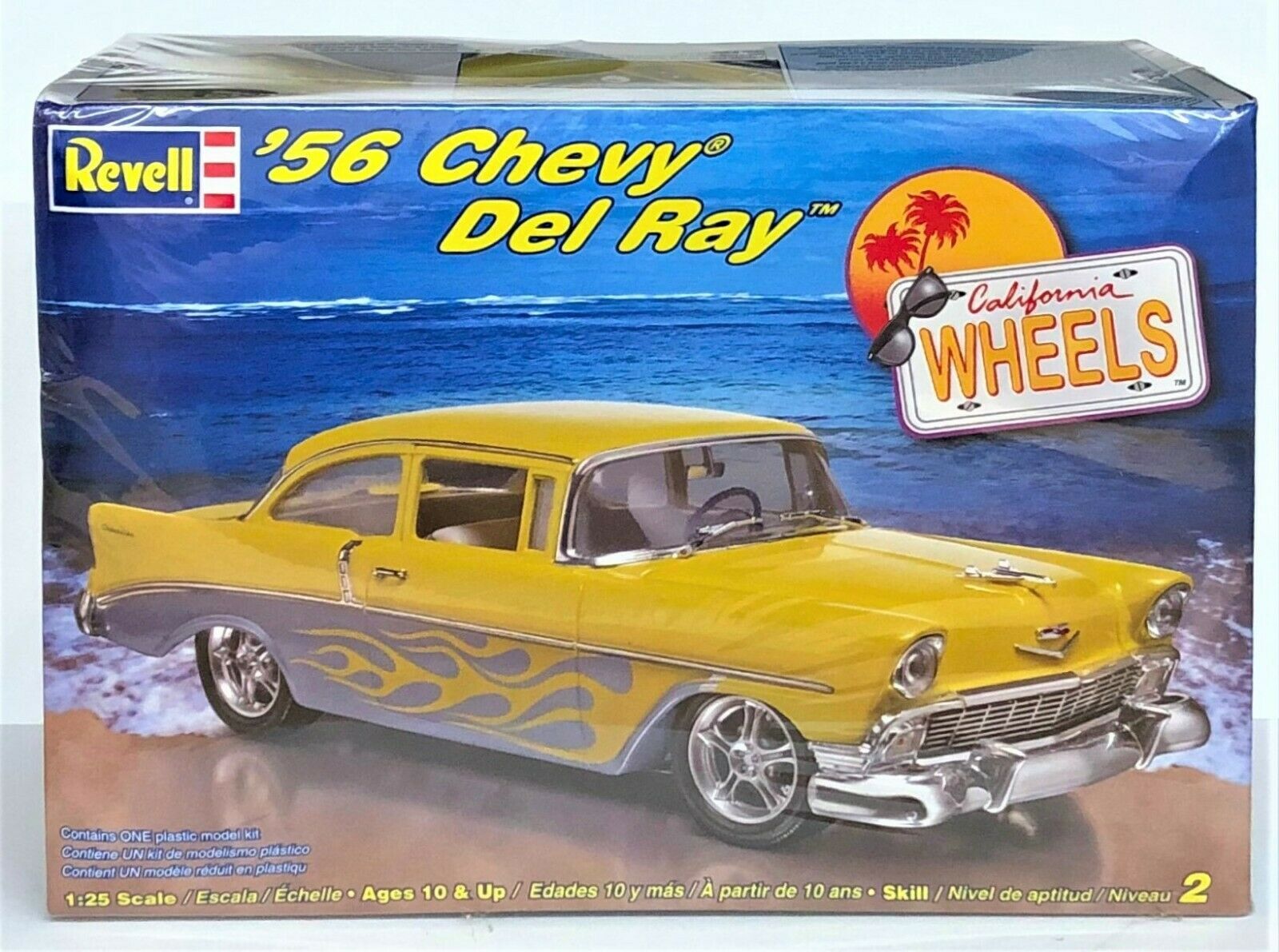Revell 2882 1/25 Scale California Wheels '56 Chevy Del Ray Plastic ...