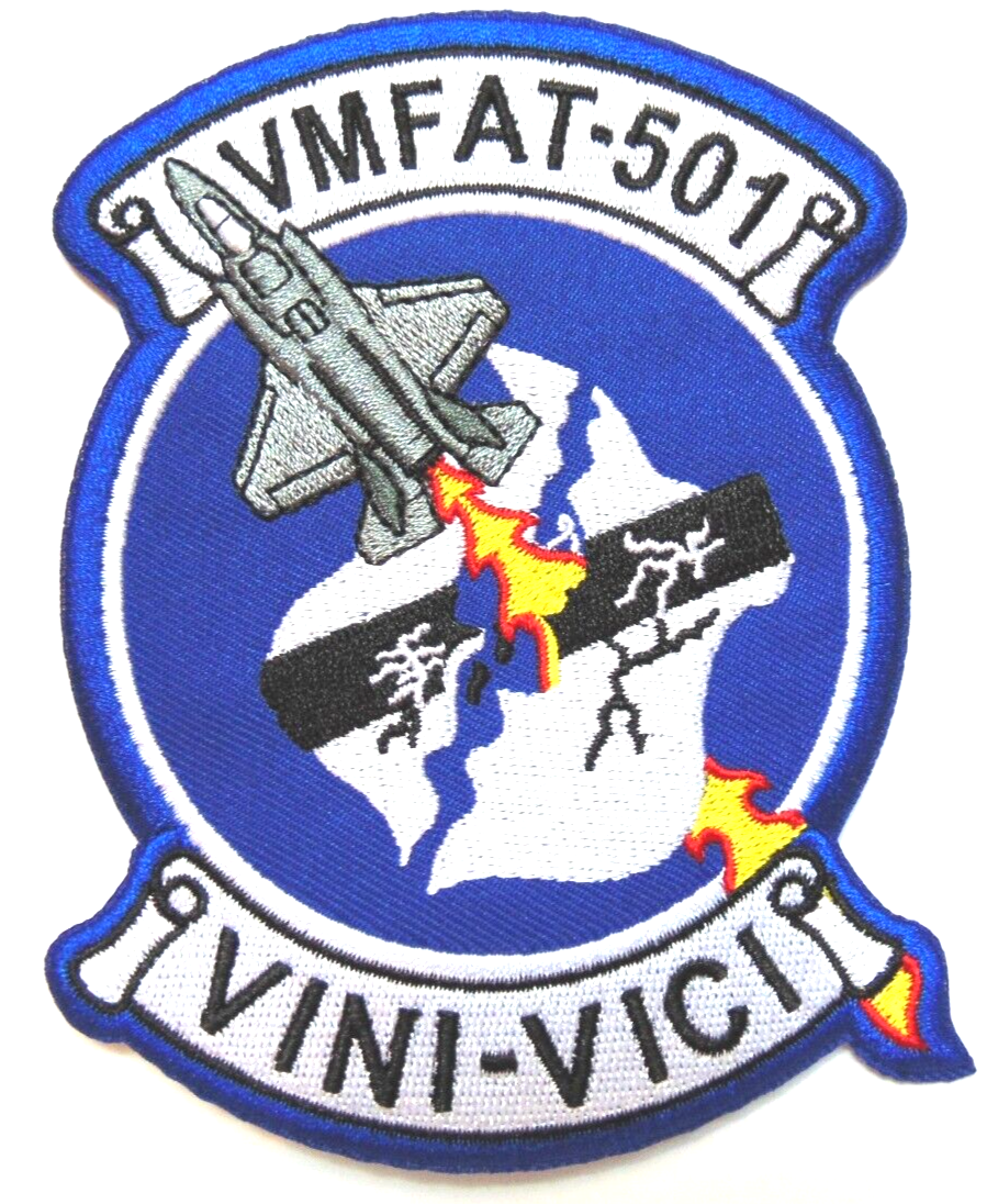 USMC VMFA-451 Marine Fighter Attack Squadron Warlords Iron-on/Sew-on ...