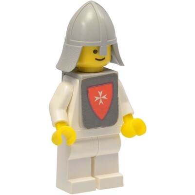Lego Classic 375 6075 Yellow Castle Knight White Castle Minifigure | eBay