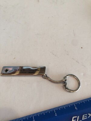 VINTAGE Ann Arbor Michigan Mens Bowling Association Knife Keychain #SD ...