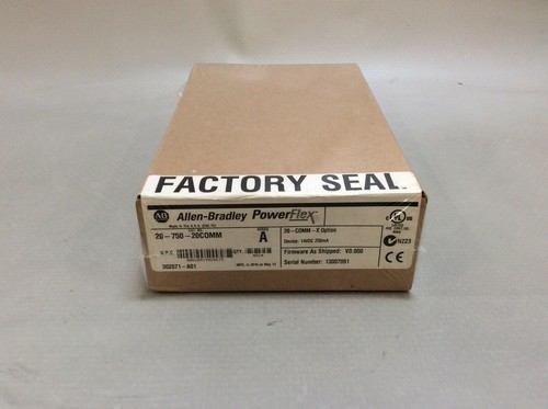 20-750-20COMM AB PowerFlex Inverter C Communication Card 2075020COMM ...