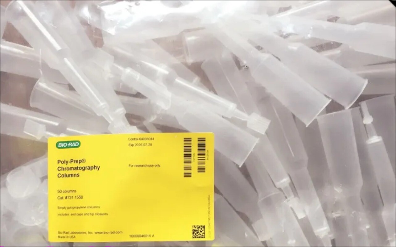 Bio-Rad 731-1550 Poly-prep Chromatography Columns 0.8 X 4 Cm for sale ...