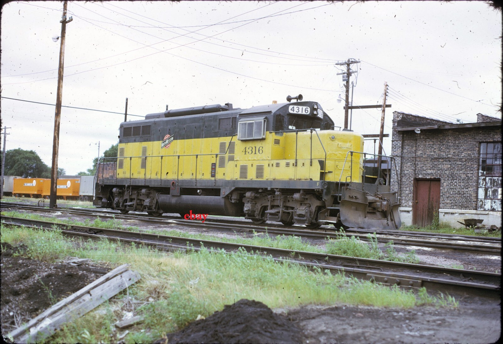NM Chicago & North Western 4316 - Original Slide | eBay