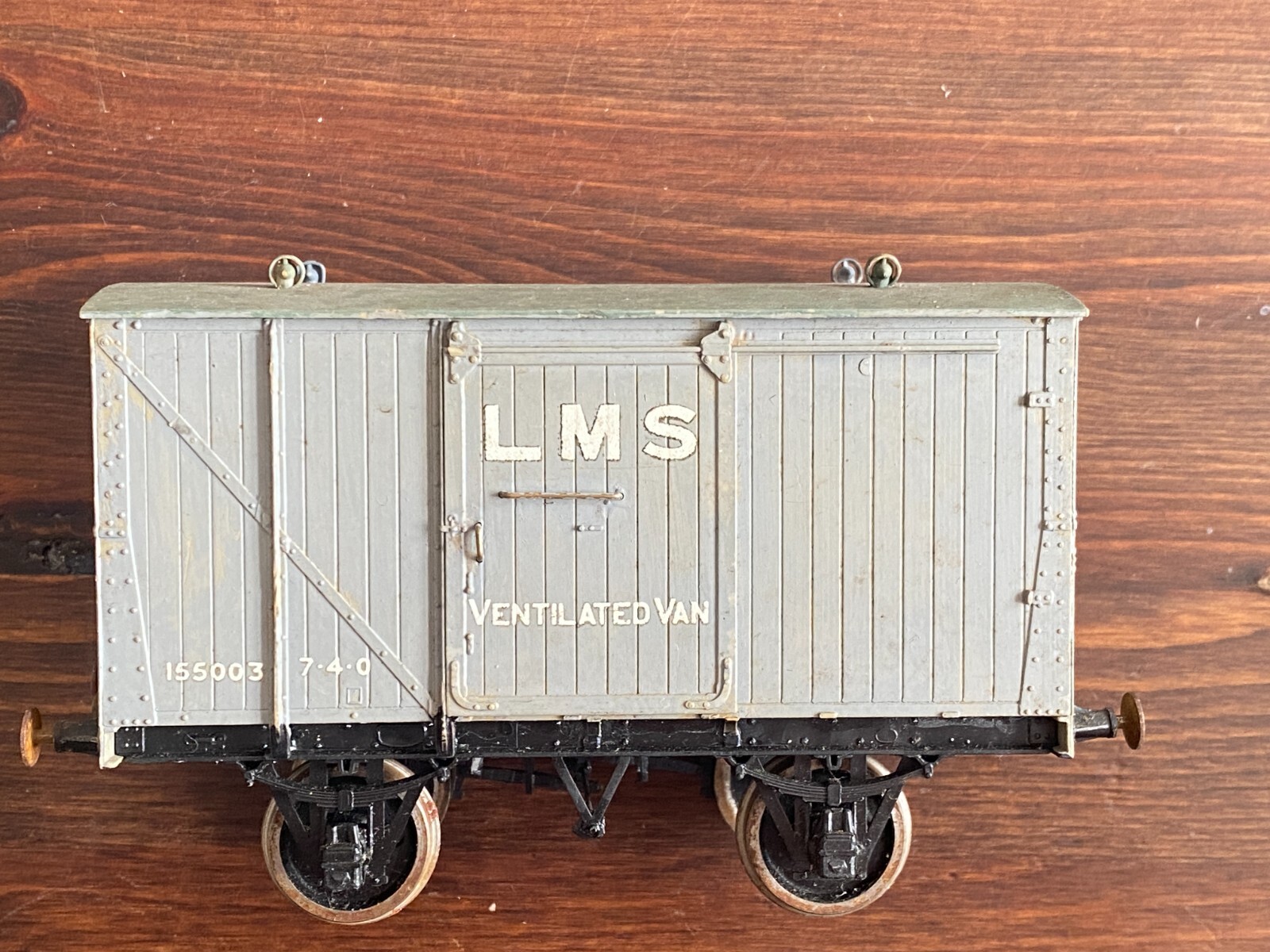 O GAUGE LMS VENTILATED VANS | eBay