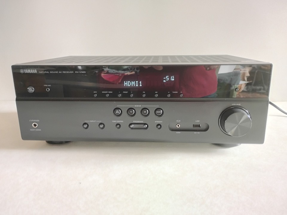 Yamaha RXV385 Used 5.1 AV Receiver | eBay