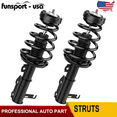 2PCS Front Struts Quick Shocks Coil Spring Assembly For 2011-2016 Buick ...