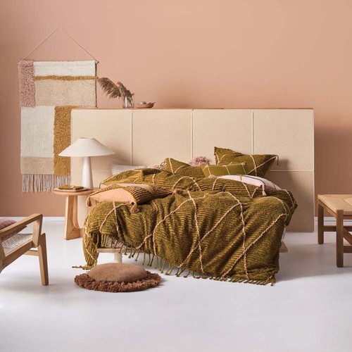 Linen House Asha Bronze Queen Size Quilt Cover Set 9317146450455 | eBay ...