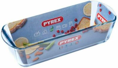 Pyrex Glass Loaf Pan Dish High Resistance 30cm, Oven-safe, Microwave ...