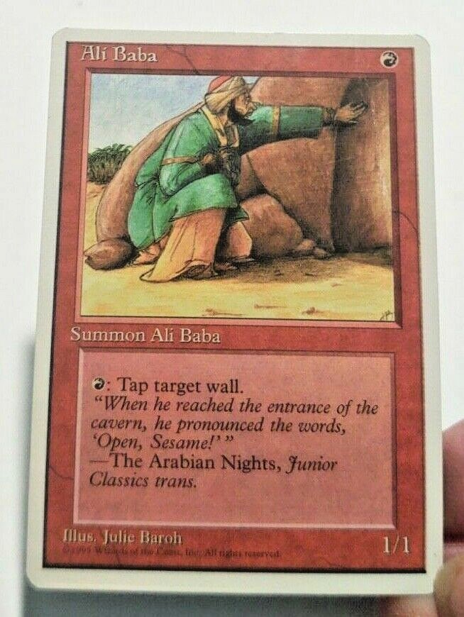 MTG Ali Baba Fourth Edition 175/379 Regular Uncommon NOS See ...