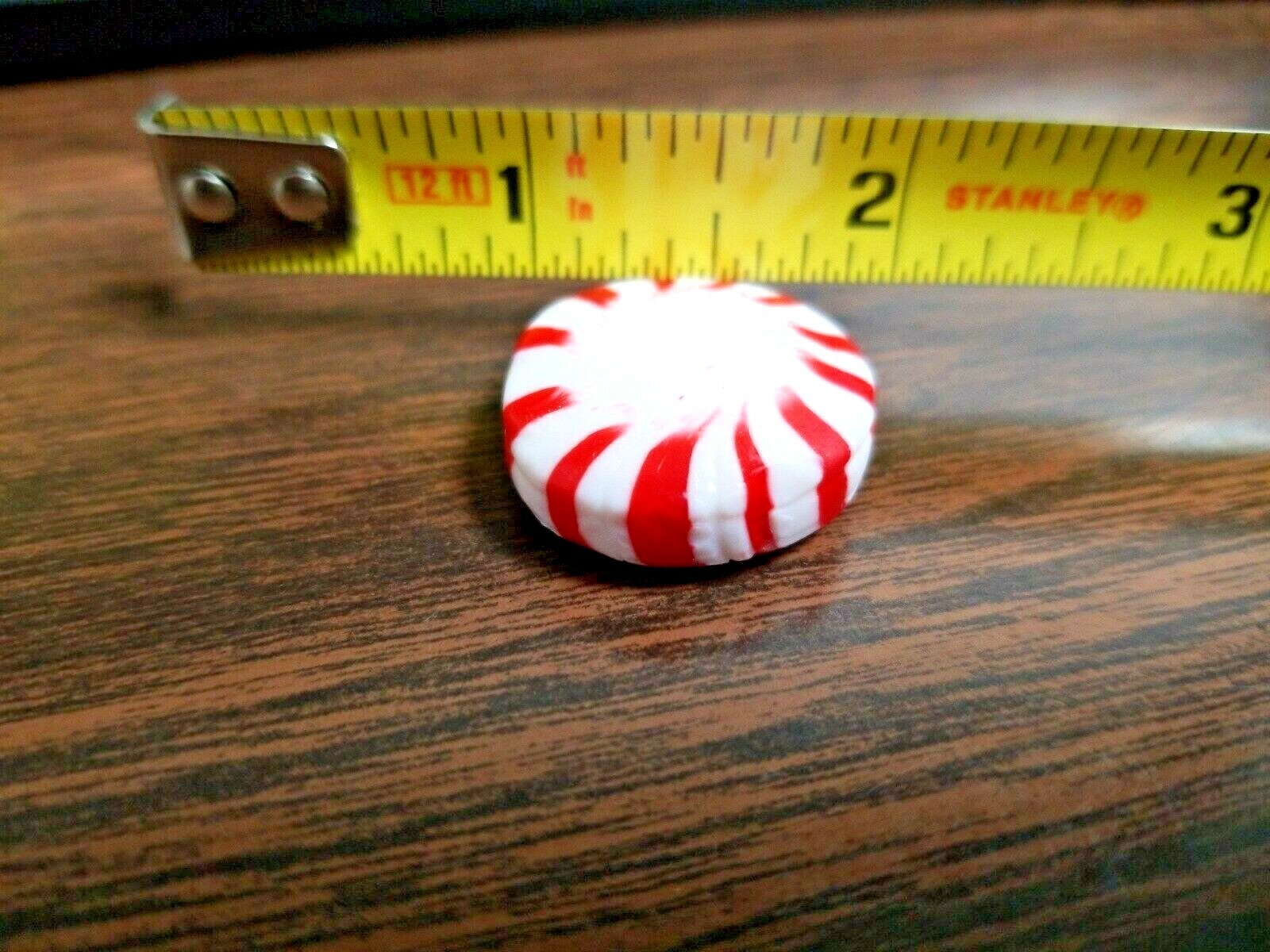 (600 MINTS) PEPPERMINT STRIPED CANDY MINTS RED & WHITE 7 LB WEDDINGS ...