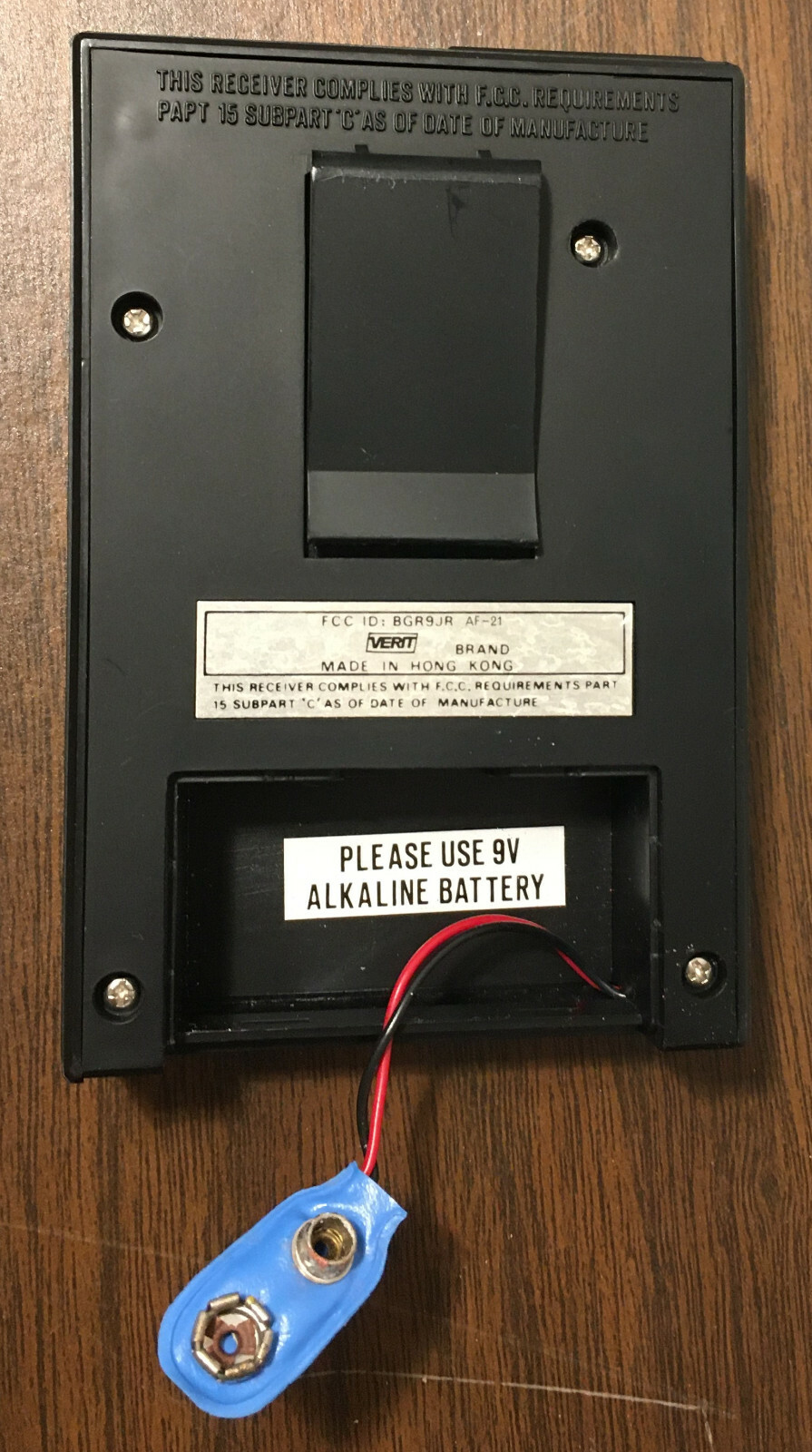 VTG VERIT AM FM Stereo Solid State Transistor Pocket Radio HONG KONG AF ...