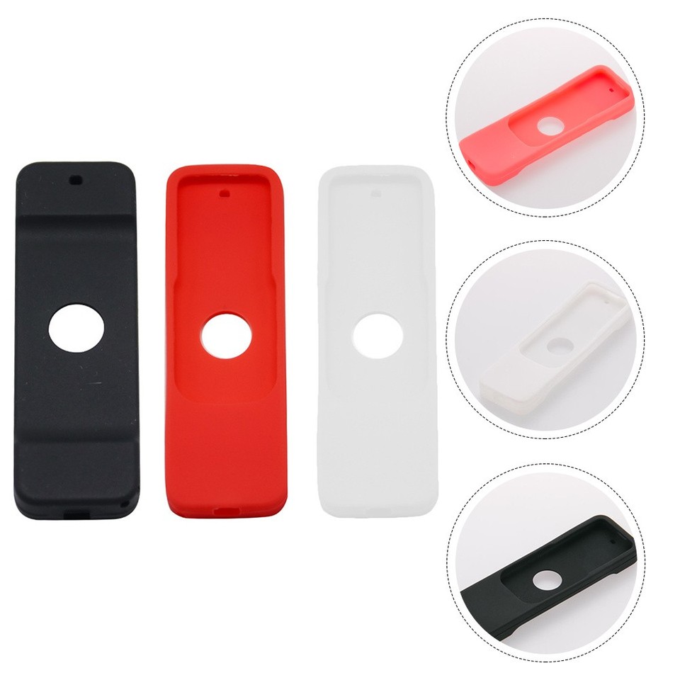 3pcs Cases TV Control Cover Compatible for Apple TV4 Random Color ...