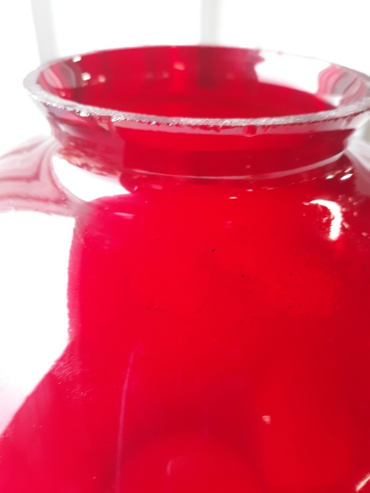Antique 10" Ruby Red Ball Shade/ Lamp Shade | eBay