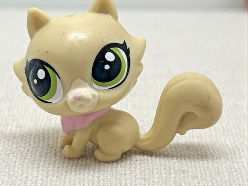 Littlest Pet Shop LPS Surprise Families Keely Cane Cat Tan Kitten 3919 ...