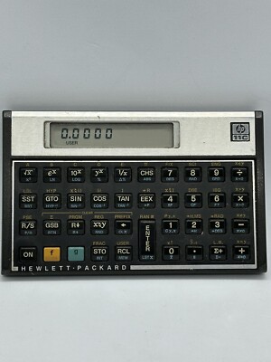 Hewlett Packard HP 11C Programmable Scientific Calculator No Case ...