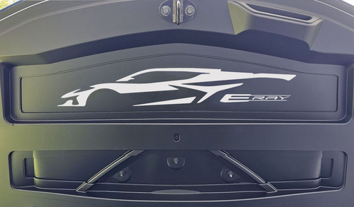 2020-2024 Corvette C8 ERAY Coupe Silhouette Rear Hatch Decal Sticker ...