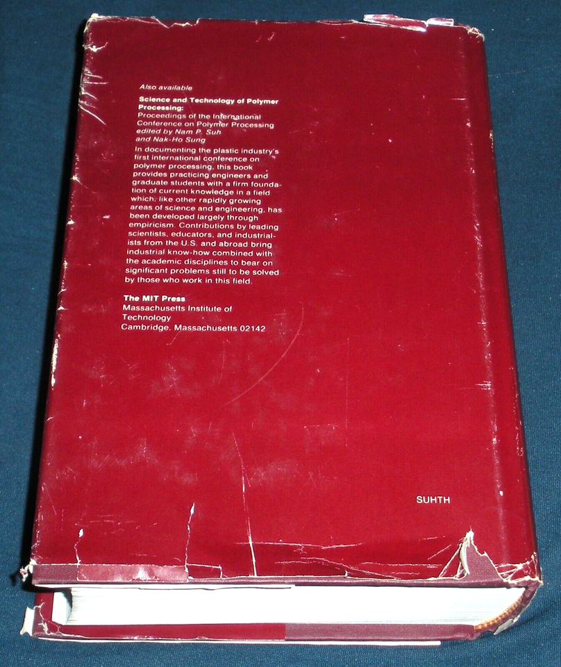 Fundamentals of Tribology Nam P Suh Nannaji Saka 1980 HCDJ ...