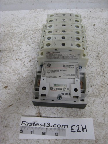 General Electric GE 10 Pole Lighting Contactor CR460B | eBay