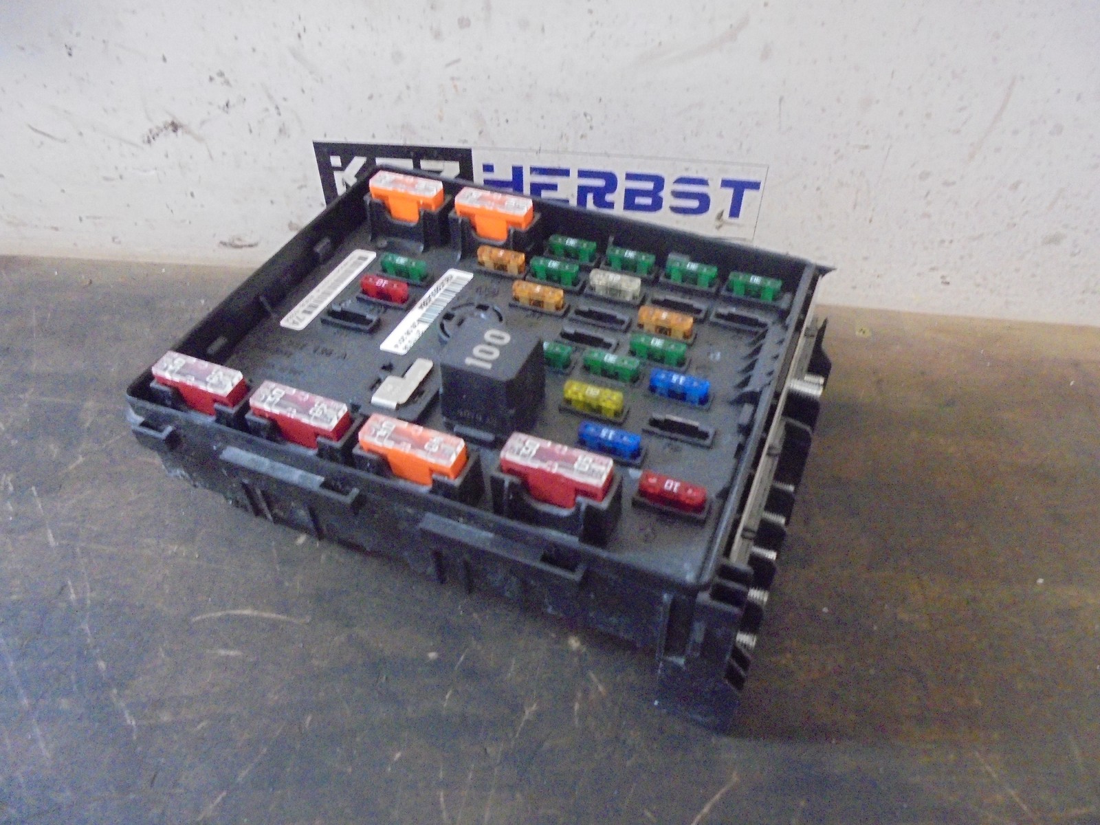 fuse box VW Sharan II 7N 3C0937125A 2.0 TDi 103kW CFF CFFB 120079 | eBay
