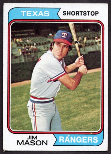 1974 Topps #618 Jim Mason Texas Rangers VG | eBay