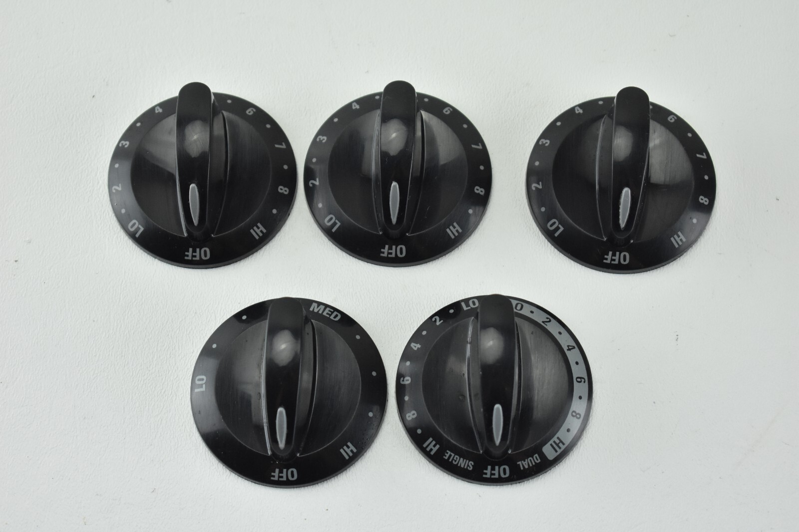 Genuine Kenmore Range, Knob Set of 5 # 316442410(1) 316442404(1 ...