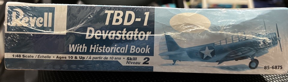 Revell 1:48 TBD-1 Devastator Kit 85-6875 In Original Shrink Wrap ...