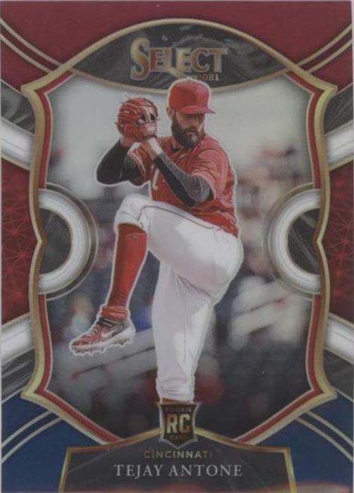 2021 Panini Select - Concourse Tejay Antone #97 Tri-Color Prizm (RC ...