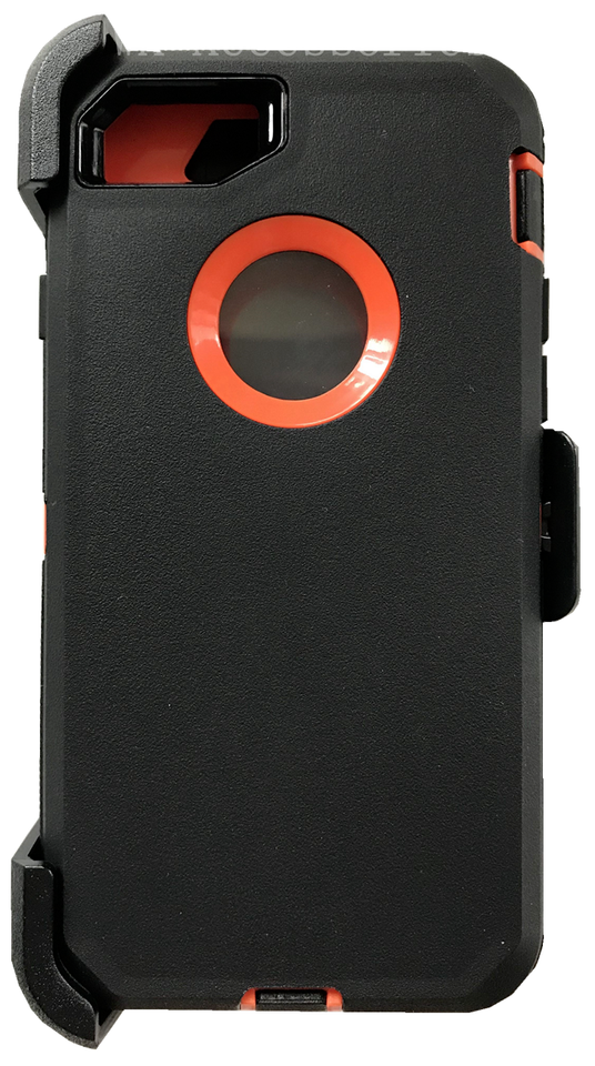 For iPhone 7 & iPhone 8 Defender Case With Belt Clip (Belt Clip Fits ...