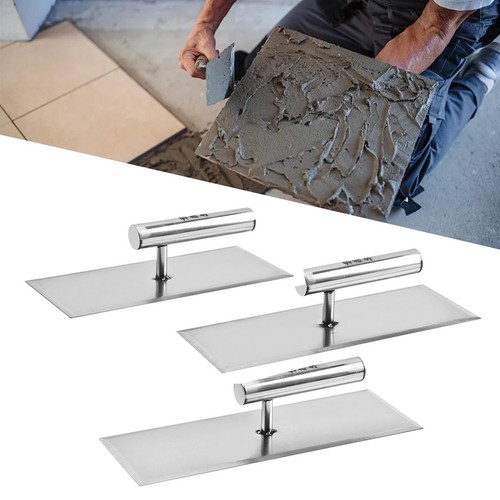 Stainless Steel Plaster Trowel Concrete Finishing Tool Durable Wear ...
