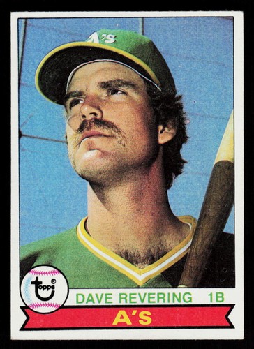 1979 Topps Dave Revering #224 Baseball Oakland Athletics | eBay