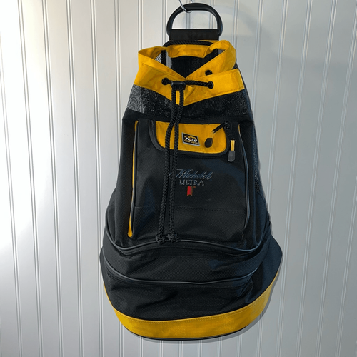 Michelob Ultra Insulated Backpack Style Cooler Drawstring Top Oversized ...