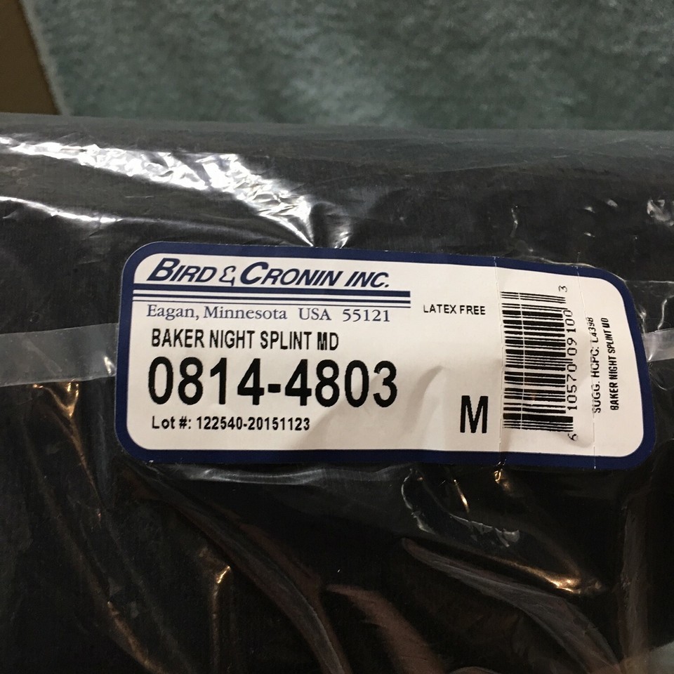Bird & Cronin 08144803 P.F.S. Plantar Fasciitis Stretch Splint, Medium ...