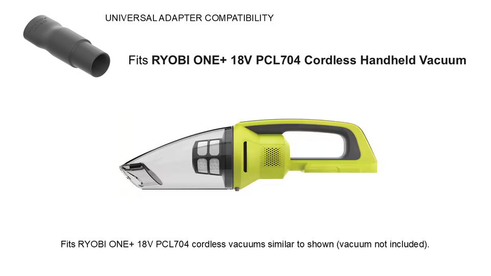 Ryobi PCL704 Universal Attachments Adapter for the 18V ONE Plus Hand ...