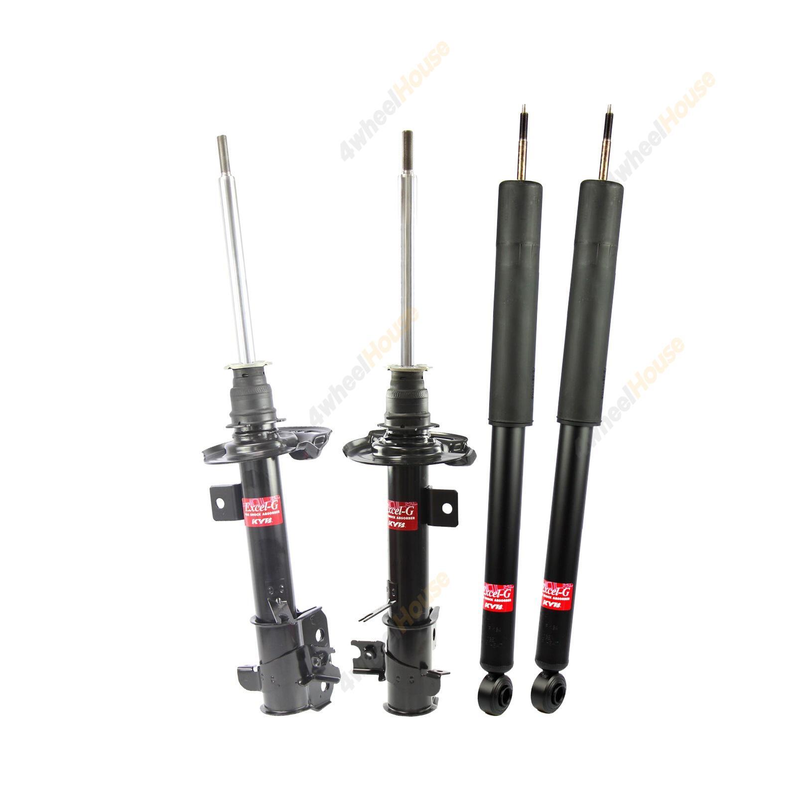 4 x KYB Strut Shock Absorbers Excel-G Front Rear 338095 338094 348084 ...