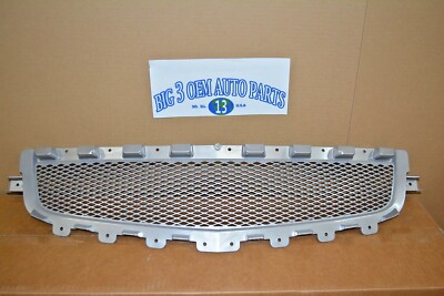 2008-2012 Chevrolet Malibu Front Upper Center Silver GRILLE OEM Genuine ...