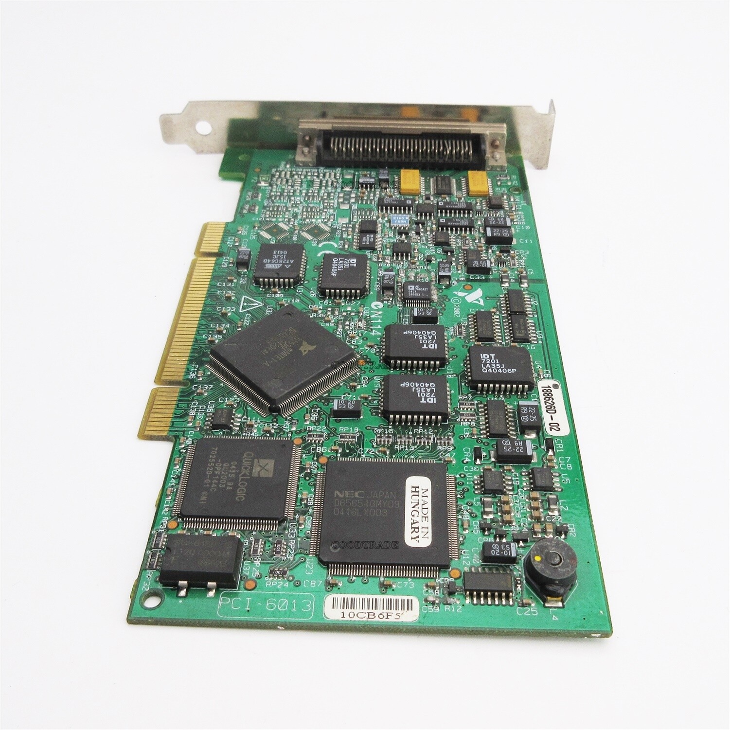 Used National Instruments Ni PCI-6013 16-Bit Multifunction Daq Card ...