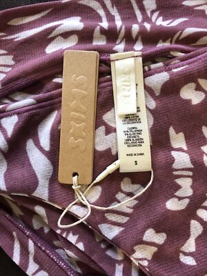 SKIMS SUMMER MESH RASPBERRY SWIRL BRIEFS/PANTIES SMALL BRAND NEW WITH ...