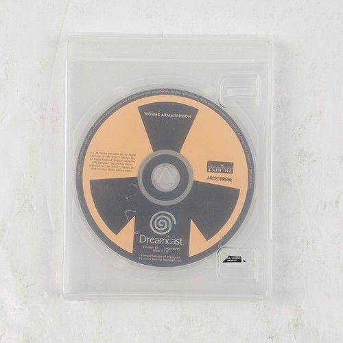 Worms Armageddon SEGA Dreamcast disc only with case video game | eBay
