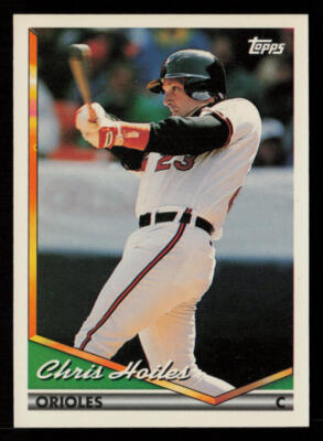 1994 Topps Chris Hoiles #295 Baltimore Orioles Baseball Card | eBay